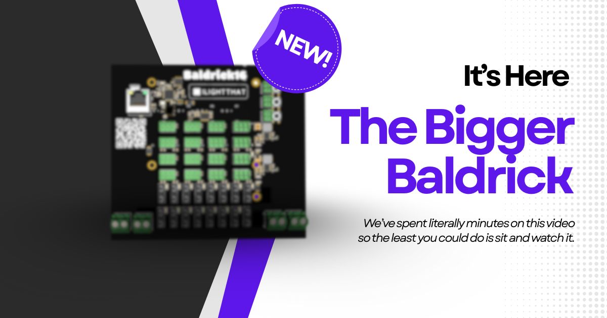 The New Baldrick Has Arrived